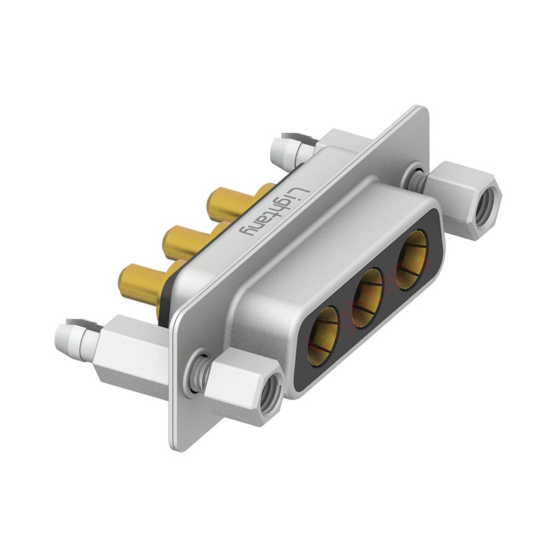 3W3母PCB直插板/铆鱼叉7.0/大电流20A - 亮泰